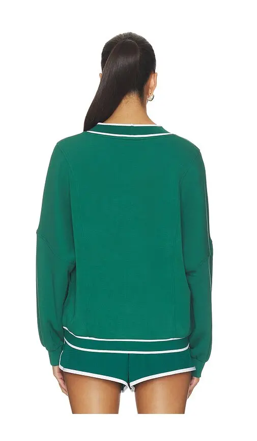 Varley Decker Off Court Cardigan - Forest