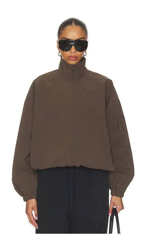 Fear Of God Active Trace Full Zip Track Jacket - Brown