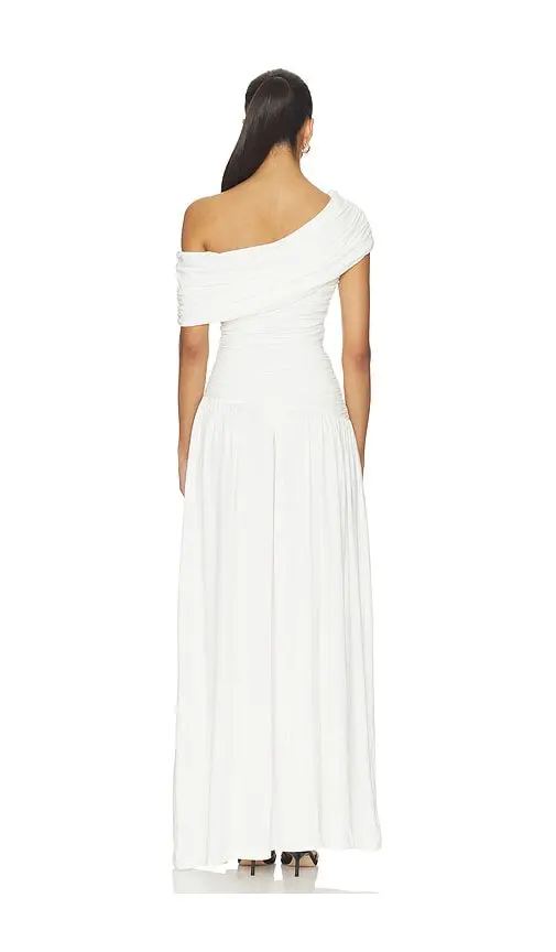 MORE TO COME Ruched Maxi Dress