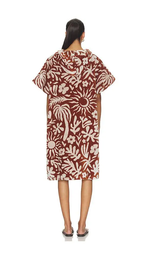 SLOWTIDE Sunny Terrycloth Poncho