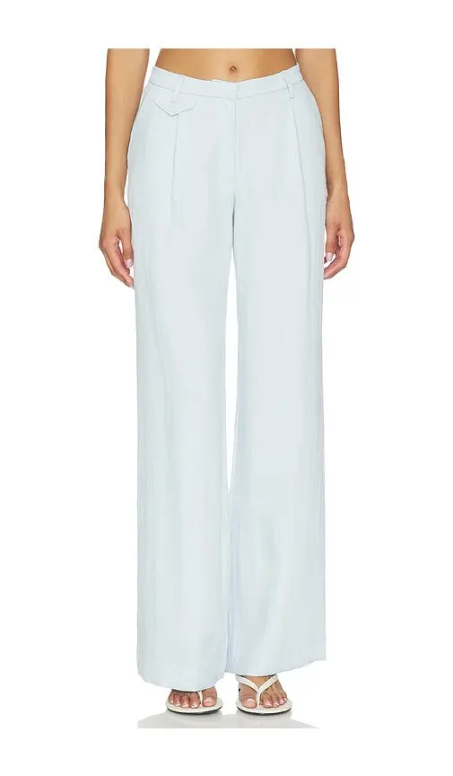 Bardot Geordy Hipster Pant - Soft Blue