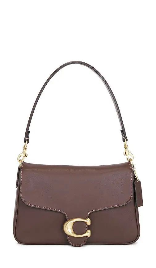 COACH Smooth Calf Leather Soft Tabby Shoulder Bag
