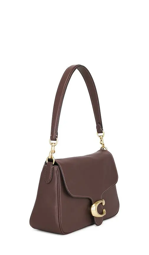 COACH Smooth Calf Leather Soft Tabby Shoulder Bag