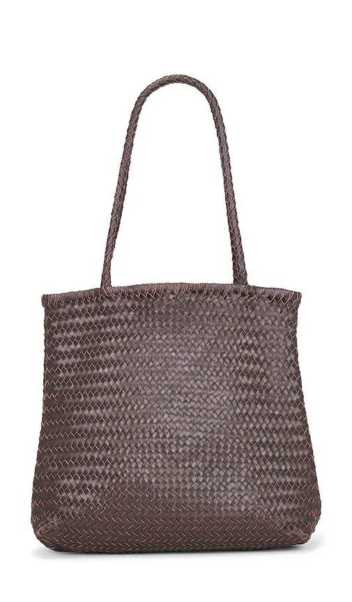 BEMBIEN Carla Woven Leather Tote Bag