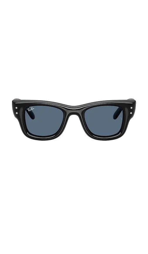 Ray-ban Wayfarer Puffer Square Sunglasses - Black