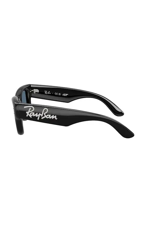 Ray-ban Wayfarer Puffer Square Sunglasses - Black