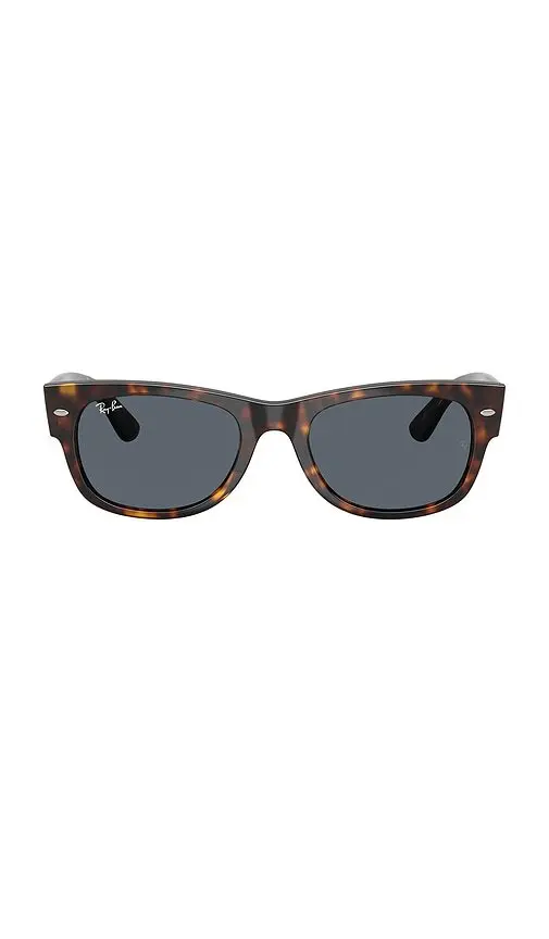 Ray-ban Mega Wayfarer Ii Square Sunglasses - Brown