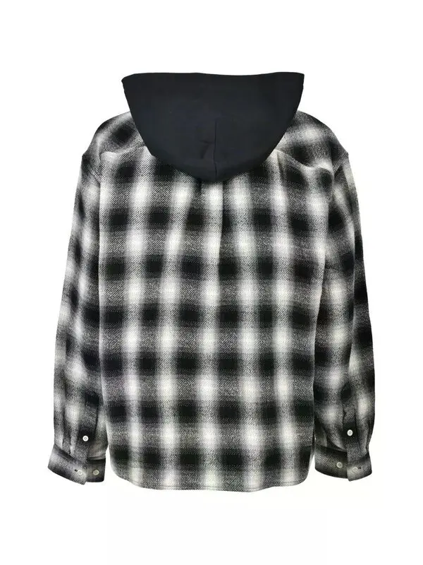 BREATH Check Hooded Shirt