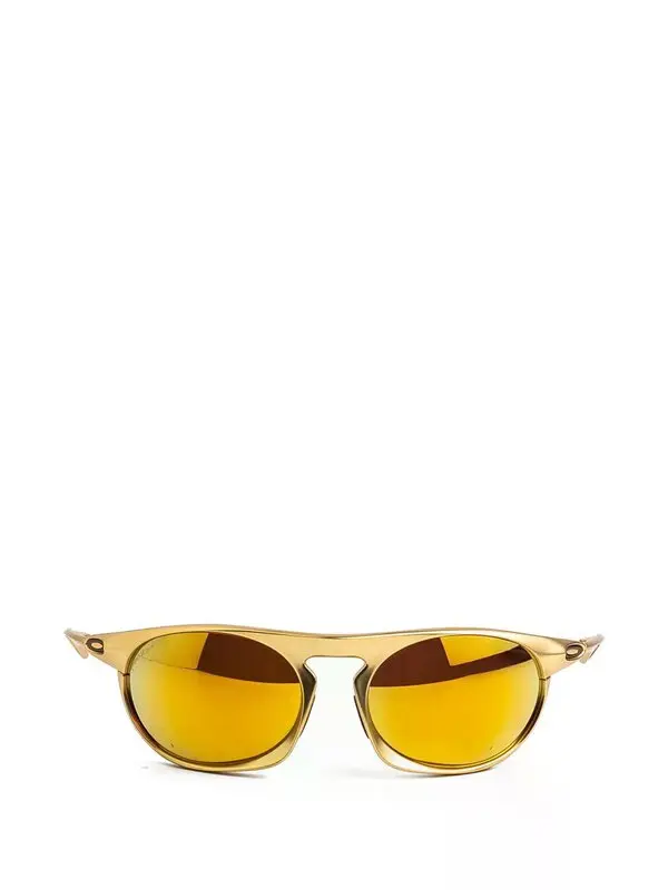 Oakley Neo Jacket Geometric-frame Sunglasses - Gold