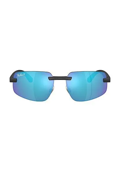 Ray-ban Irregular Sunglasses - Blue
