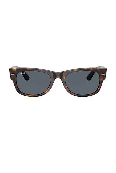 Ray-ban Mega Wayfarer Ii Square Sunglasses - Brown