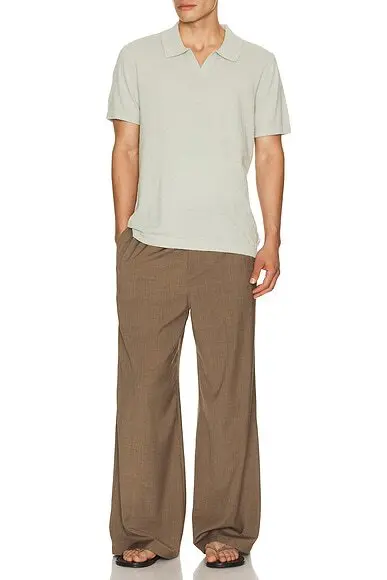 Onia Bouckle Knit Johnny Polo