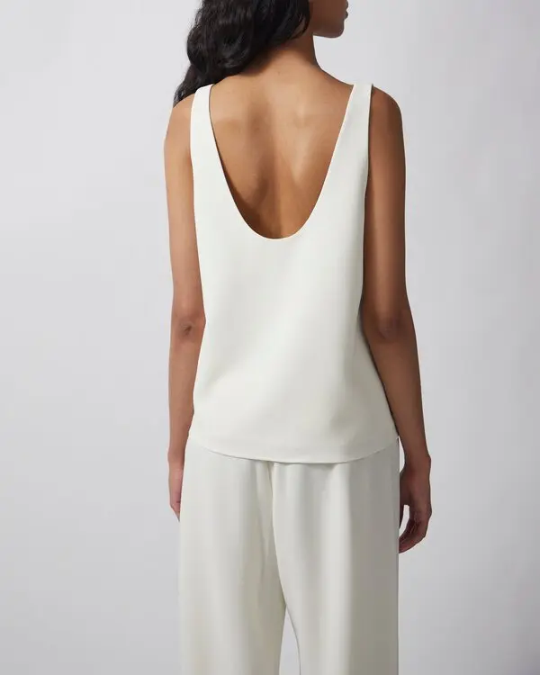 ALMADA Label Romy Crepe Sleeveless Top