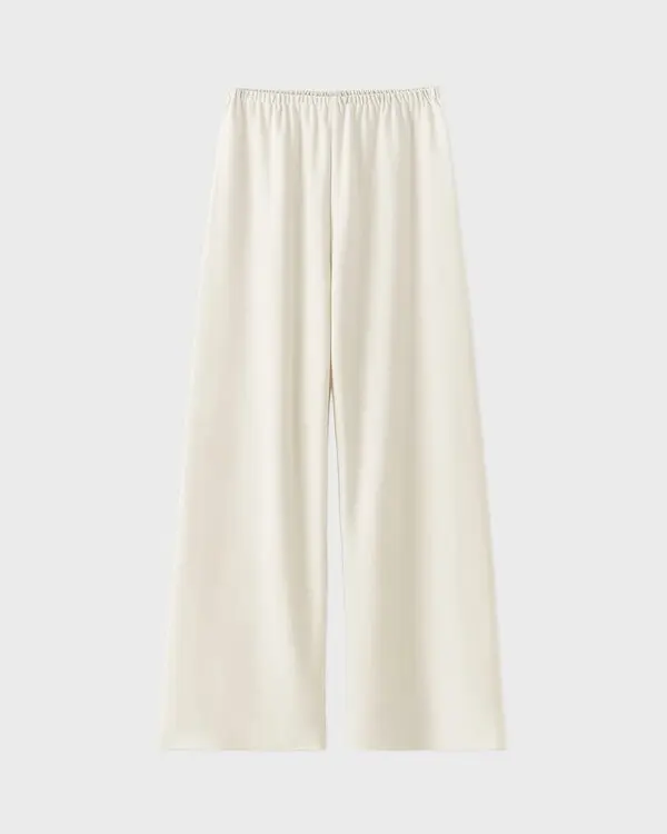 ALMADA Label Bea Crepe Wide-leg Trousers