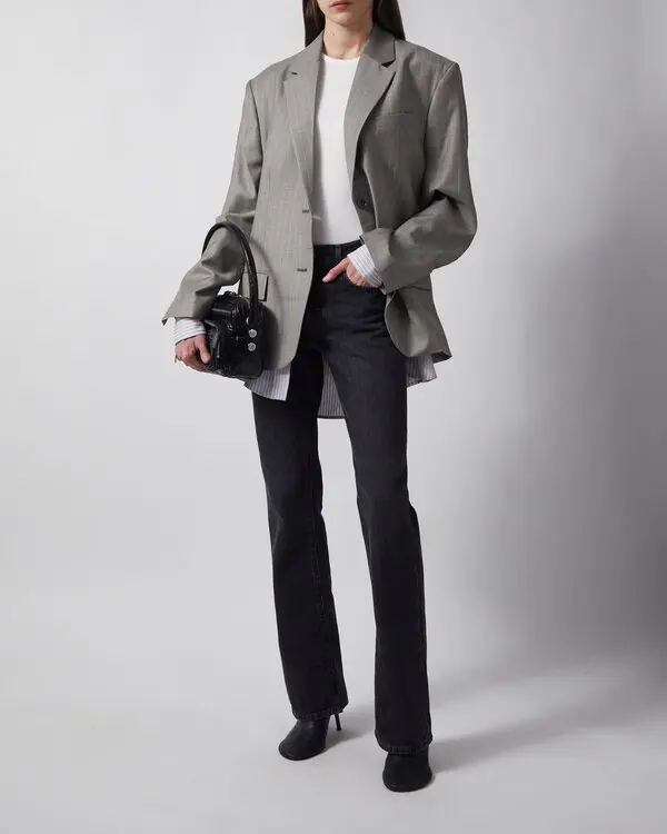 Acne Studios Single-breasted Layered Suit Blazer