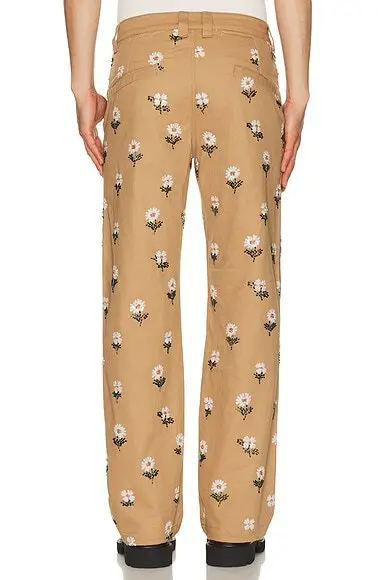 HONOR THE GIFT Flowers Beaded Pant