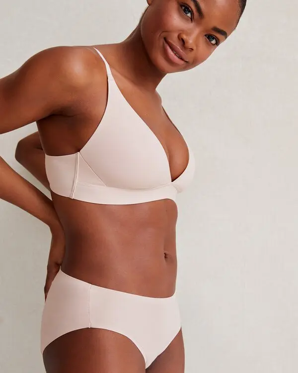 HAVEN WELL WITHIN Harmony Triangle Bralette - Sand