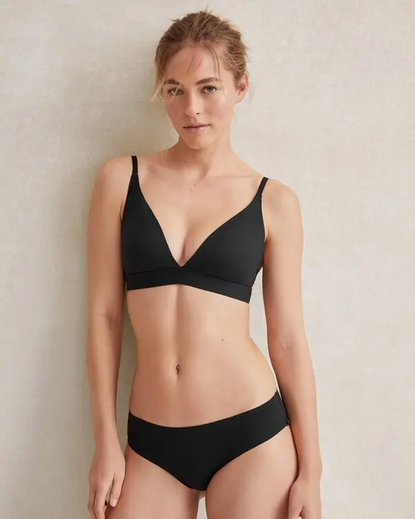 HAVEN WELL WITHIN Harmony Triangle Bralette - Sand