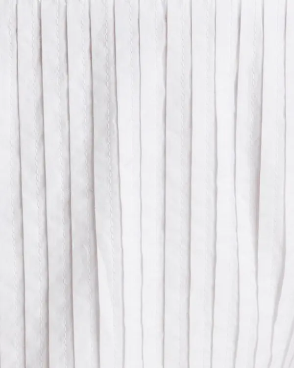 HAVEN WELL WITHIN Organic Cotton Poplin Lace Trim Midi Dress