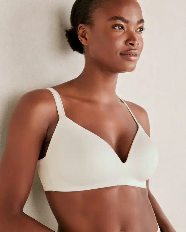 HAVEN WELL WITHIN Cotton Bliss Lightly-lined No-wire T-shirt Bra - Beige