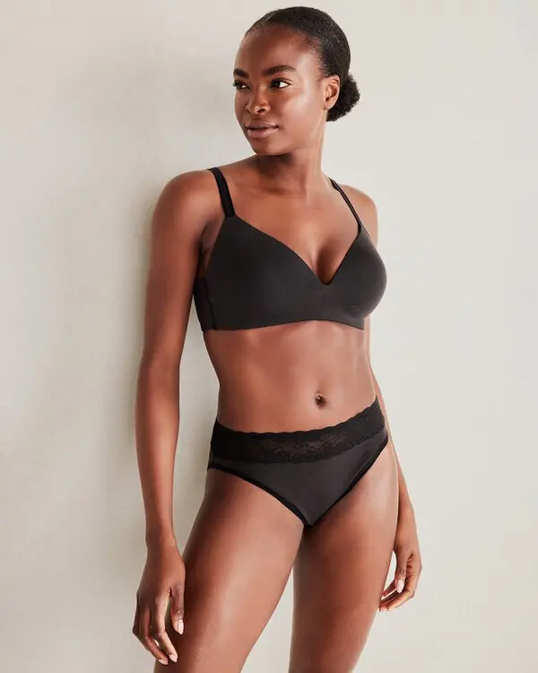 HAVEN WELL WITHIN Cotton Bliss Lightly-lined No-wire T-shirt Bra - Beige