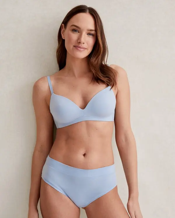 HAVEN WELL WITHIN Embrace Lightly-lined No-wire T-shirt Bra - Eventide