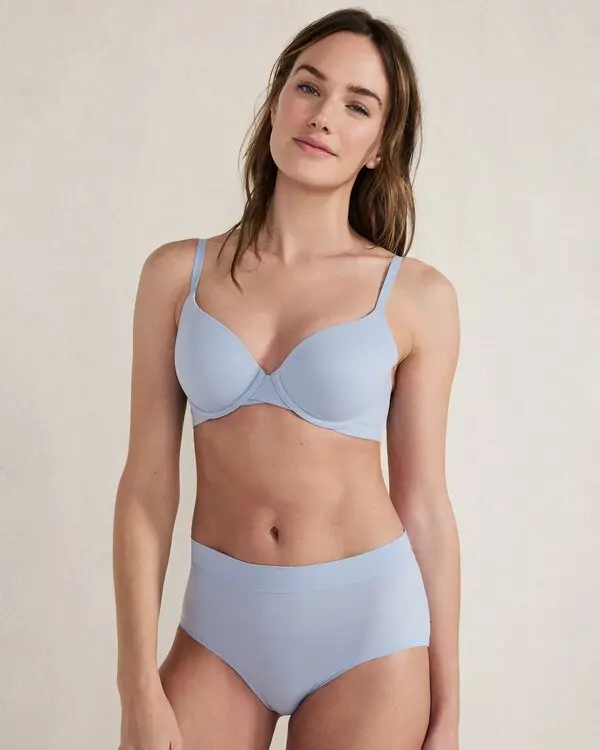 HAVEN WELL WITHIN Embrace Lightly-lined Perfect Coverage Bra - Eventide