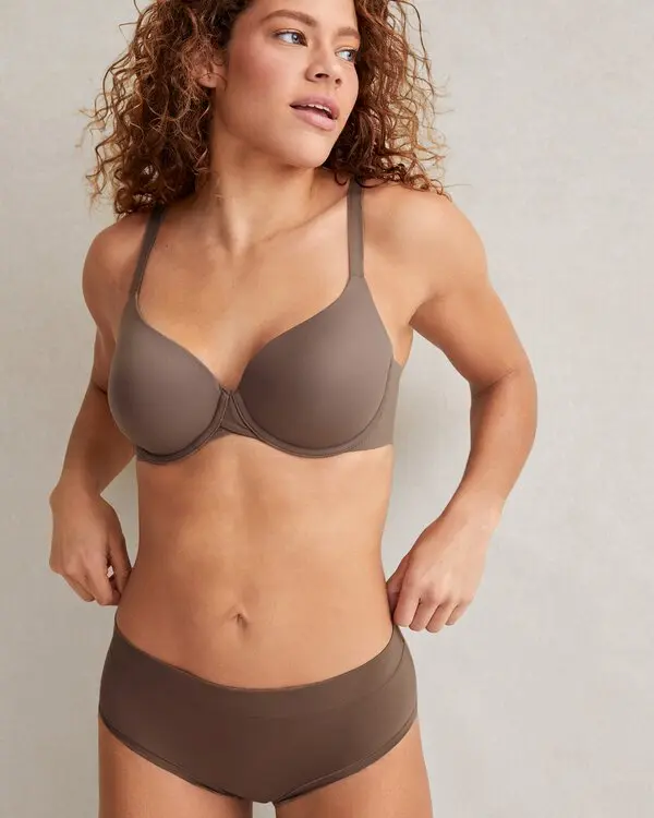 HAVEN WELL WITHIN Embrace Lightly-lined Perfect Coverage Bra - Eventide