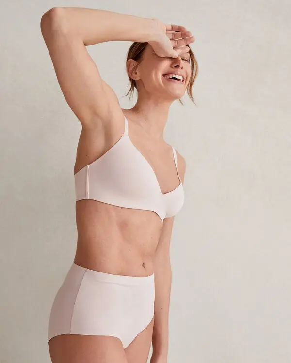 HAVEN WELL WITHIN Harmony Lightly-lined No-wire T-shirt Bra - Blush