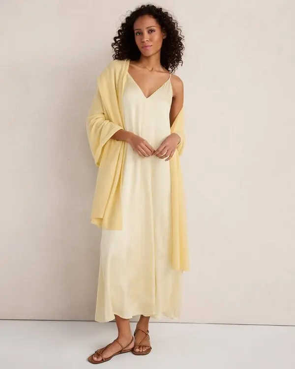 HAVEN WELL WITHIN Cashmere Wrap - Chive Hthr