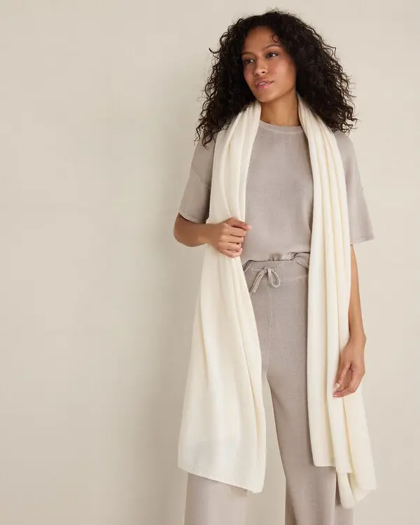 HAVEN WELL WITHIN Cashmere Wrap - Chive Hthr