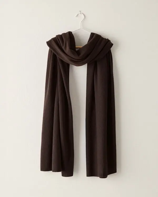 HAVEN WELL WITHIN Cashmere Wrap - Espresso Bean