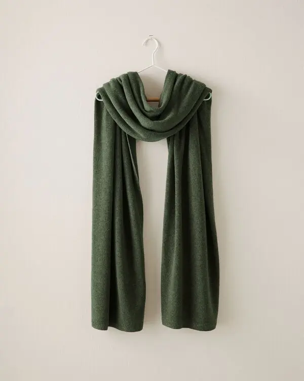 HAVEN WELL WITHIN Cashmere Wrap - Lt Forest Hthr