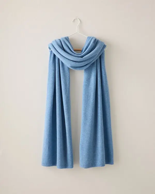 HAVEN WELL WITHIN Cashmere Wrap - Stillwater Blue Hthr
