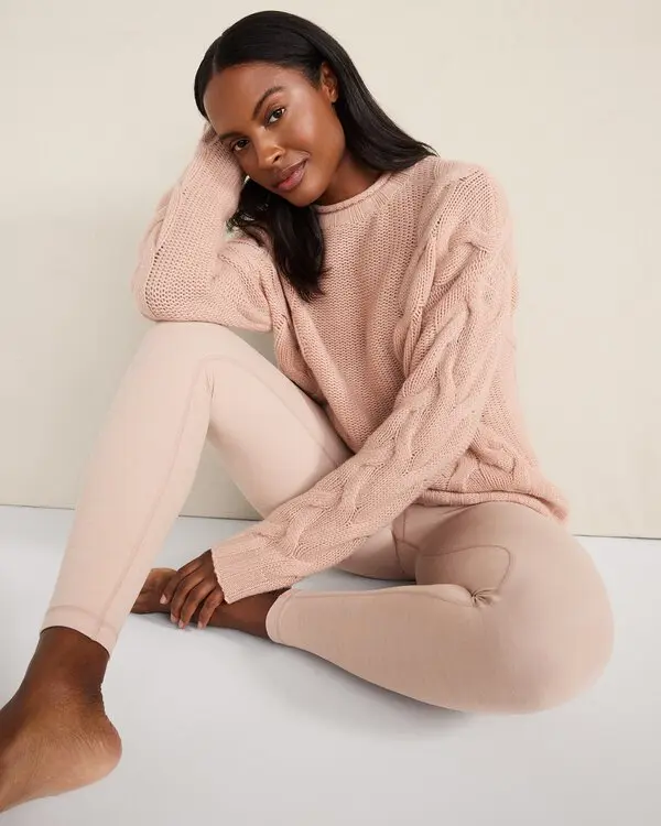 HAVEN WELL WITHIN Balance Heather Leggings - Truffle Heather