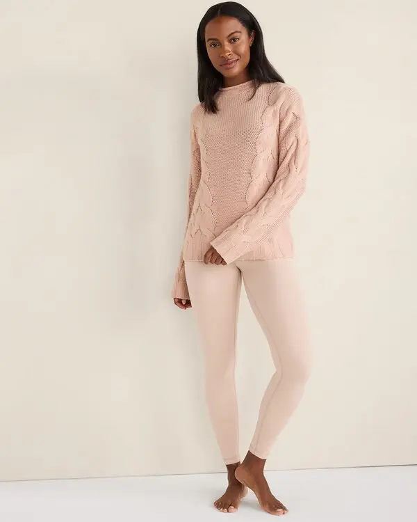 HAVEN WELL WITHIN Balance Heather Leggings - Truffle Heather