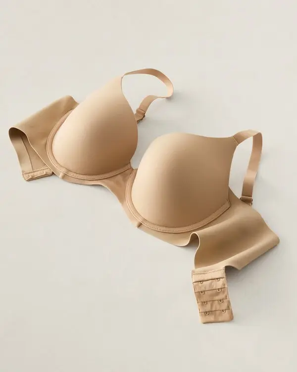 HAVEN WELL WITHIN Flawless Lightly-lined Perfect Coverage Bra - White
