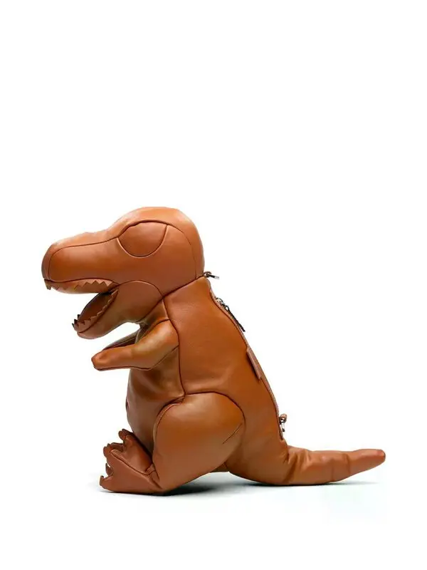Mihara Yasuhiro Dolls T-rex Shoulder Bag - Brown