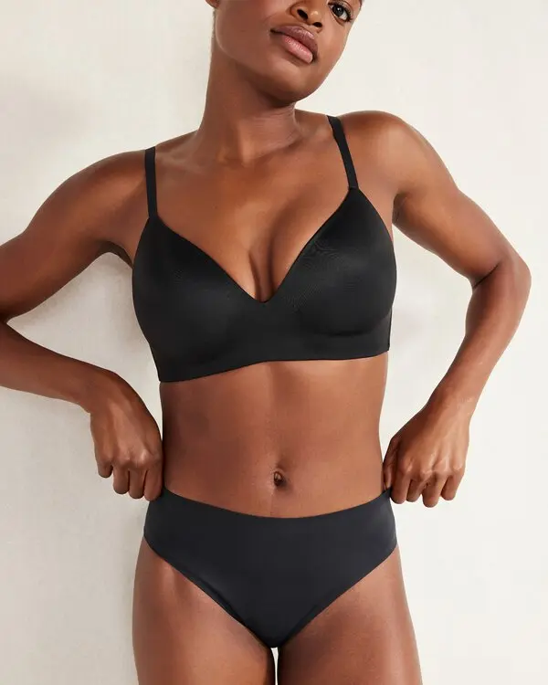 HAVEN WELL WITHIN Flawless High Leg Brief - Black