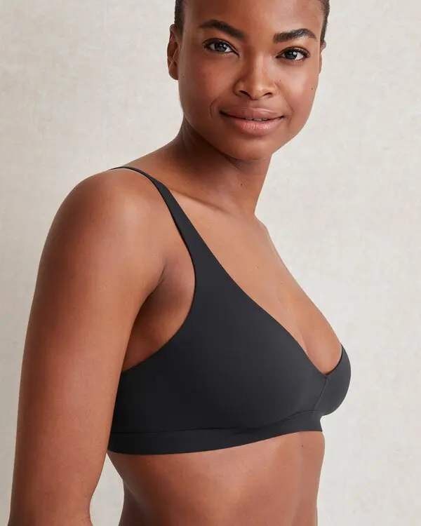 HAVEN WELL WITHIN Luna Plunge Bralette - Nougat