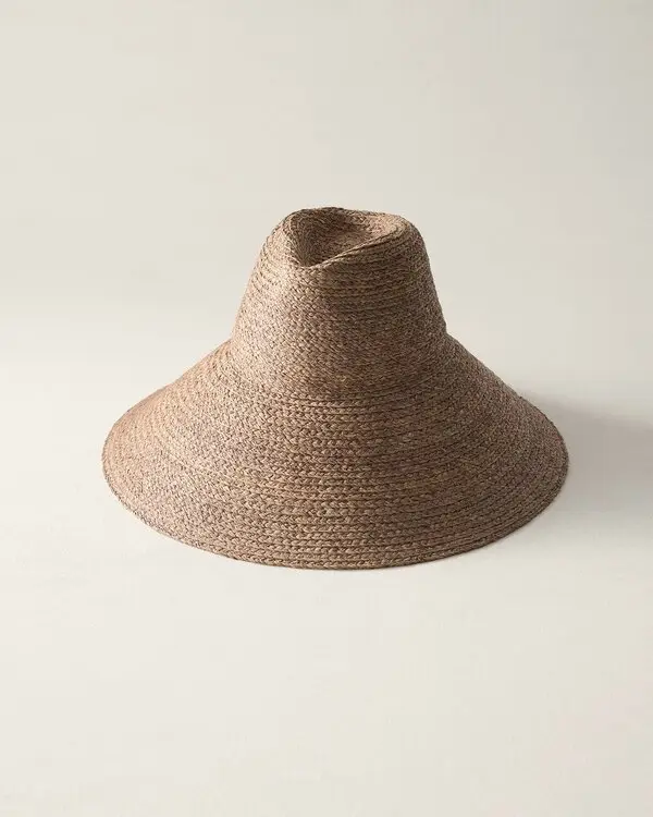 HAVEN WELL WITHIN Raffia Sun Hat - Warm Dusk