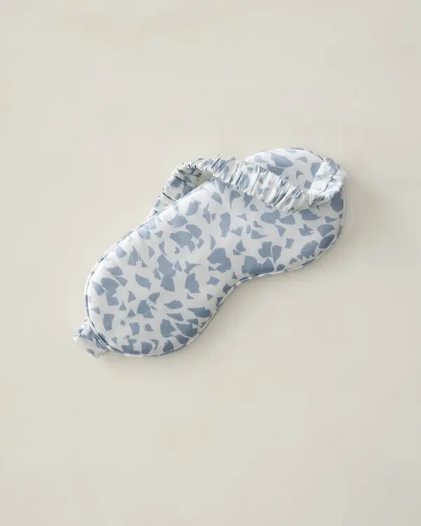HAVEN WELL WITHIN Washable Silk Eye Mask - Stream Multicolor