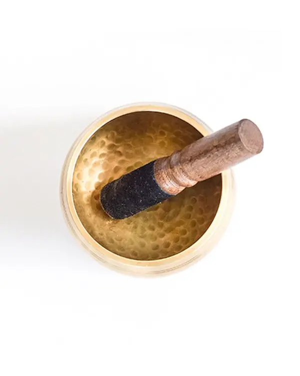 B, HALFMOON Halfmoon Singing Bowl - Brass