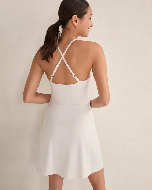 HAVEN WELL WITHIN Balance Criss Cross Active Dress - Twilight