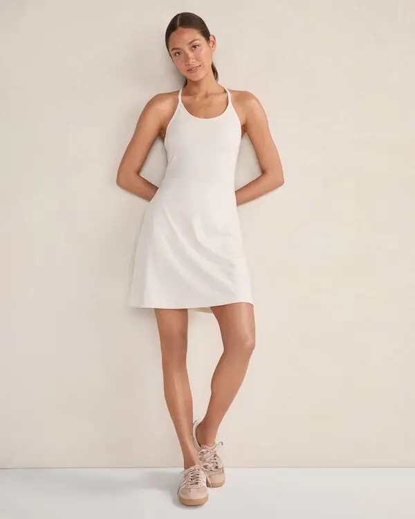 HAVEN WELL WITHIN Balance Criss Cross Active Dress - Twilight