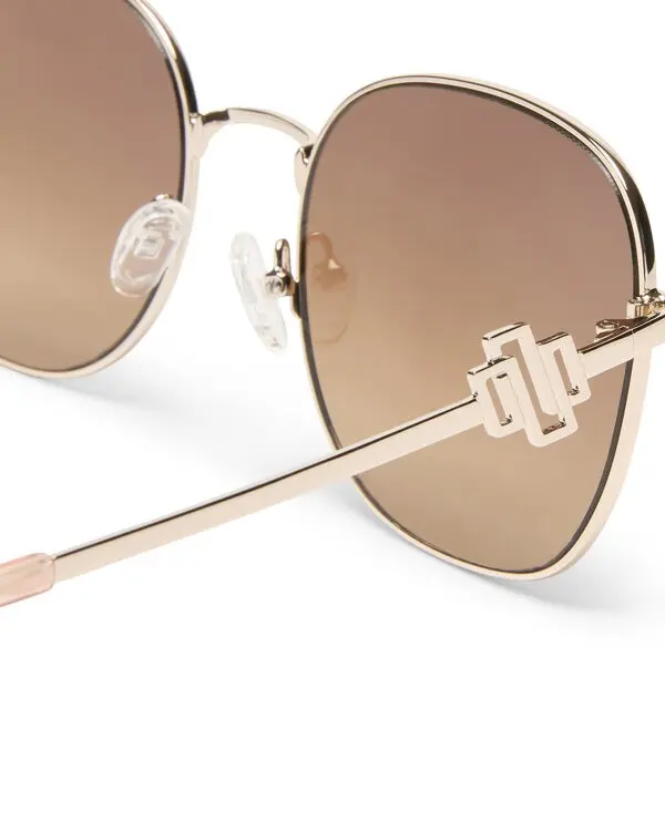 Le Specs Metamorphosis Square Frame Sunglasses