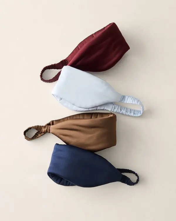 HAVEN WELL WITHIN Washable Silk Puffer Eye Mask - Breeze