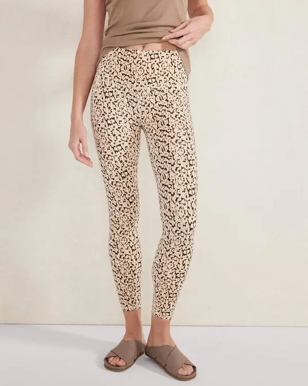 Varley Let's Move Pocket High Legging 25 - Almond Leopard