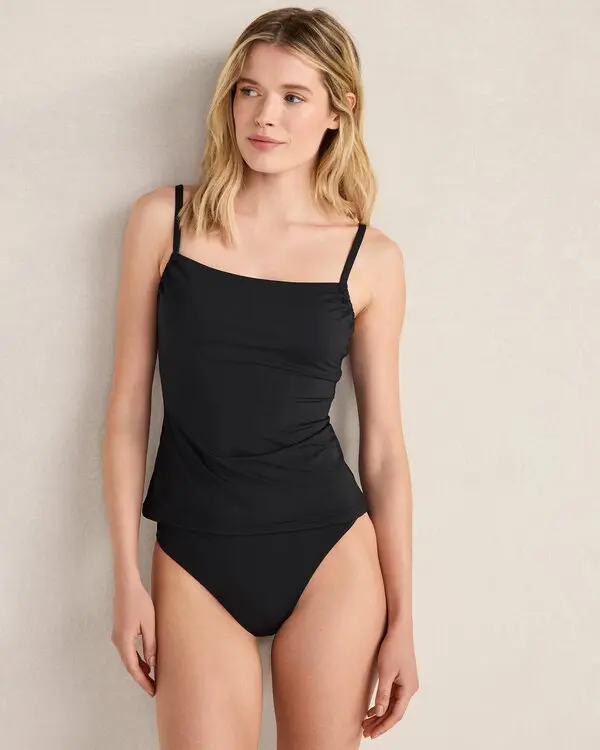 HAVEN WELL WITHIN Square Neck Tankini Top - Twilight