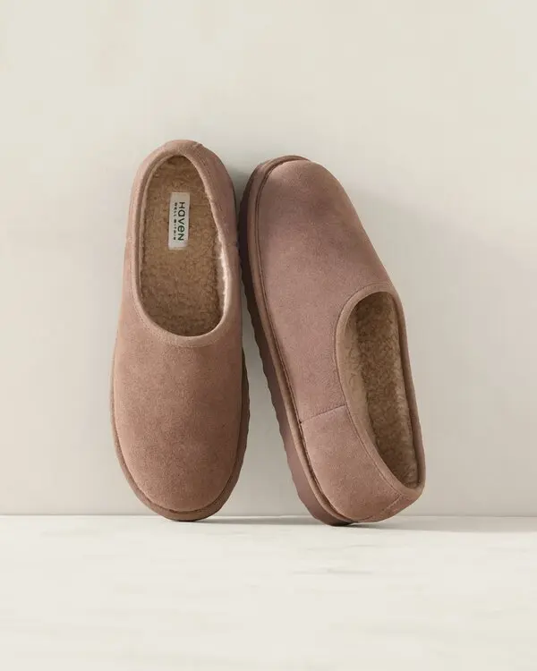 HAVEN WELL WITHIN Suede And Sherpa Bootie - Branch